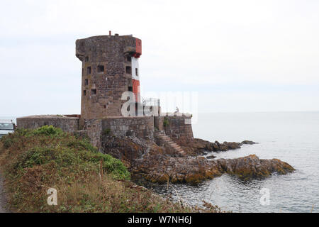 Archirondel Tower, Jersey, Channel Islands Stock Photo - Alamy