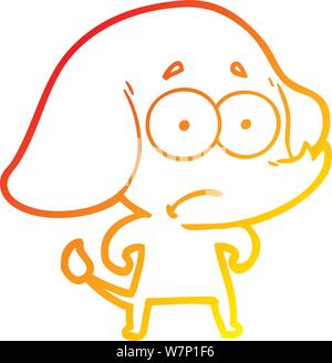 cartoon unsure elephant Stock Vector Image & Art - Alamy