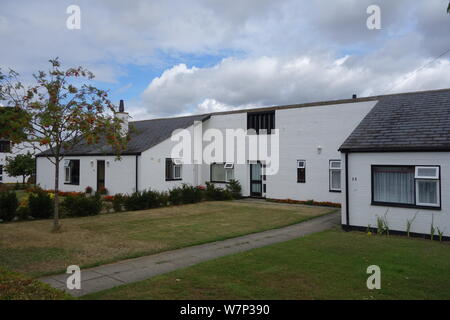 Rushbrooke estate village, Suffolk, rebuilt for Victor Rothschild 1950 ...
