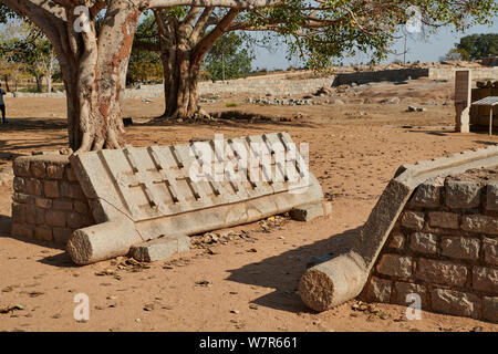 Stone Doors @ Hampi - UNESCO World Heritage site Stock Photo - Alamy