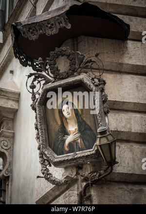 madonna shrine in rome Stock Photo - Alamy