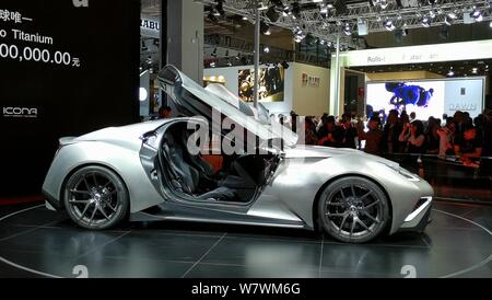 The Vulcano Titanium super sports car of Icona carrying a price tag of ...