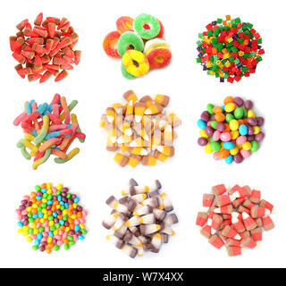 caramel teeth candies for halloween holiday Stock Photo - Alamy