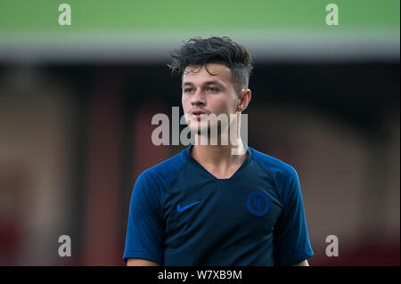 George McEachran of Chelsea U21 during the The Leasing.com Trophy group ...