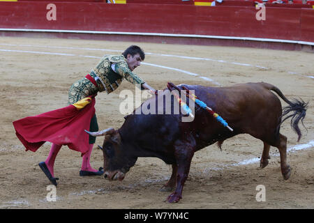Final stage, the "tercio de muerte" in Plaza de Toros de Las Ventas ...