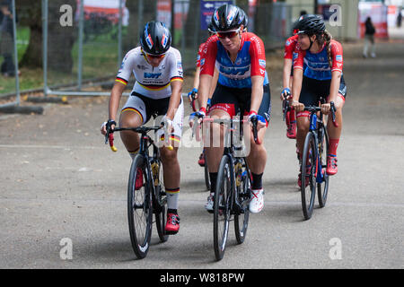 WNT Rotor Pro Cycling team RideLondon Classique women. Anna Badegruber ...