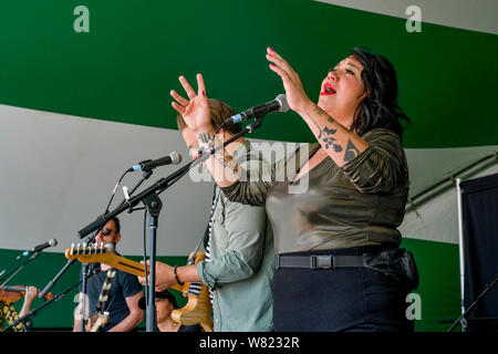 Celeigh Cardinal, Canmore Folk Music Festival, Canmore, Alberta, Canada ...