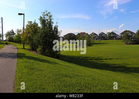 Calming walk in the park Saskatoon Saskatchewan Canada Stock Photo - Alamy