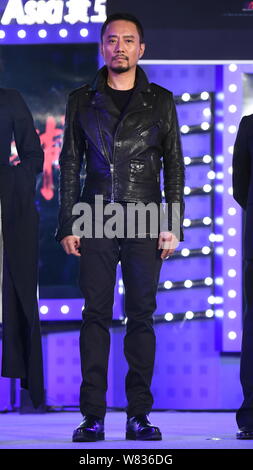 Chinese actor Zhang Hanyu attends an activity in Beijing, China, 7 ...