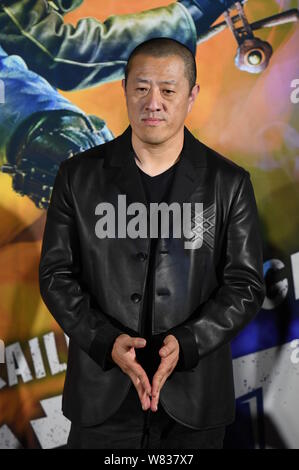 Chinese director Ding Sheng attends the premiere of his new movie ...