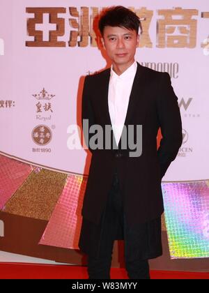 Hong Kong singer Hacken Lee promotes his new album in Hong Kong Monday ...