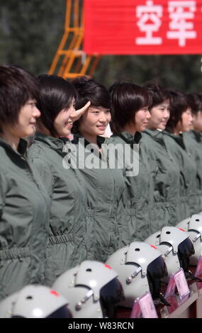 --FILE--A Chinese air force pilot of PLA (Peoples Liberation Army ...