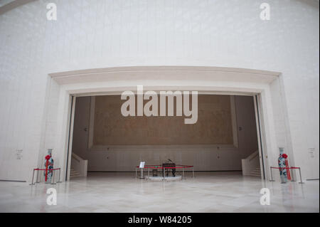 Interior view of the Dachang Muslim Cultural Center in Dachang Hui ...