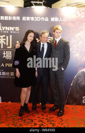 (From left) Taiwanese actress Joe Chen, South Korean actress Song Hye ...