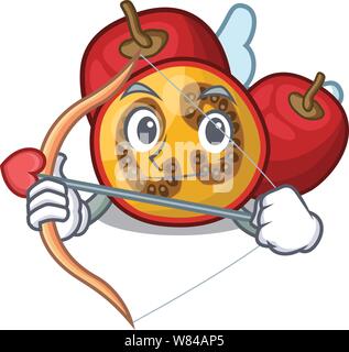 Cupid character tomato slices for food decor Stock Vector Image & Art ...
