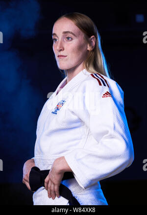 Lucy Renshall during a media day at The British Judo National Training ...