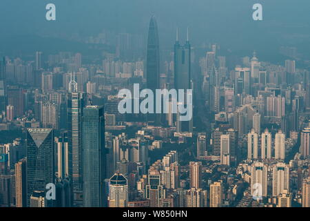 Shun Hing Square (Diwang Building), Shenzhen, Guangdong, China Stock ...