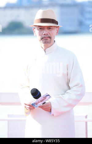 Chinese actor Ge You attends a press conference for the premiere of his ...