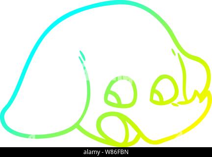 shocked cartoon elephant face Stock Vector Image & Art - Alamy