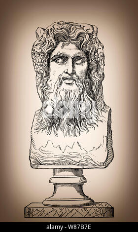 Oceanus, the divine personification of the ocean Stock Photo - Alamy