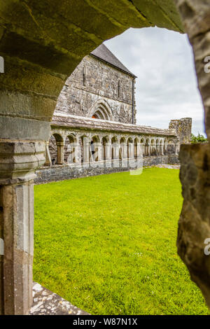 Ballintubber Abbey in the village of Ballintubber in County Mayo ...