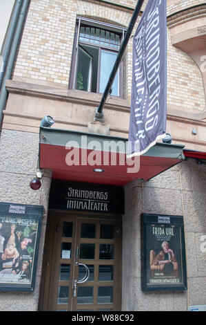 Strindbergs Intima Teater, Stockholm, Sweden, Scandinavia Stock Photo ...
