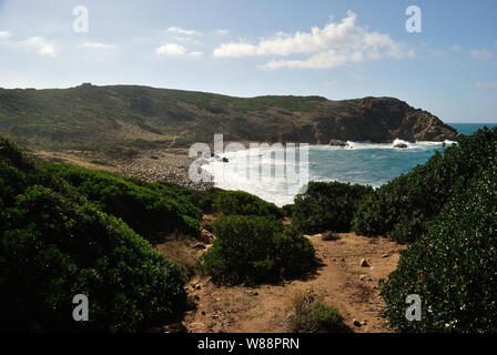 View of Capo Pecora Stock Photo - Alamy