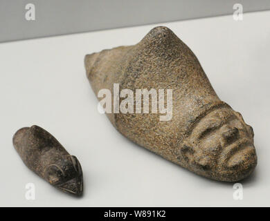 Three-Cornered Stone (Trigonolito). Portable-sized sculptures, known as ...