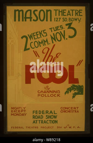 The fool by Channing Pollock The fool by Channing Pollock Stock Photo ...