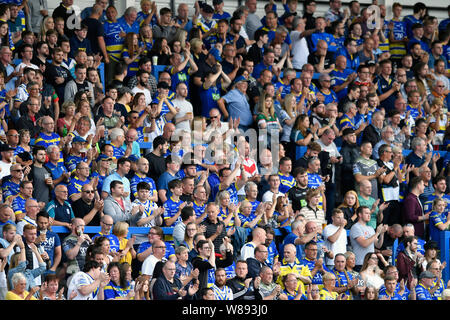 Warrington Wolves rugby league team stadium the Halliwell Jones stadium ...