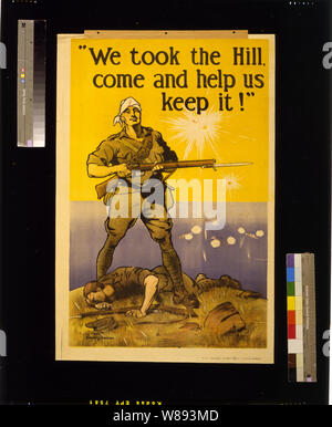 We took the Hill, come and help us keep it! - Harry J. Weston Stock ...