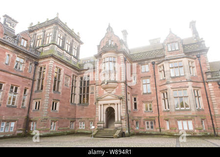 Keele Hall is a 19th-century mansion house at Keele, Staffordshire ...