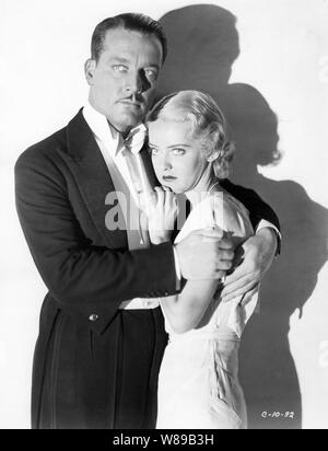 BETTE DAVIS and WALTER BYRON in THE MENACE 1932 director Roy William ...