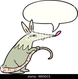 cartoon sneaky rat Stock Vector Image & Art - Alamy