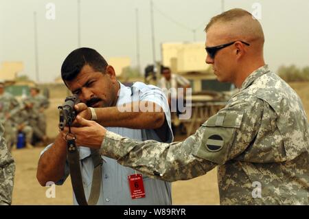 FORWARD OPERATING BASE KALSU, Iraq -- Sergeant Robert D. Pfeil II, a CH ...