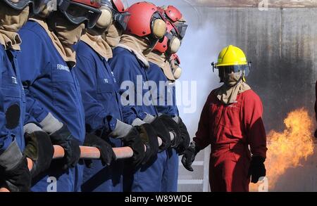 Navy Region Hawaii Federal Fire Department firefighters join service ...