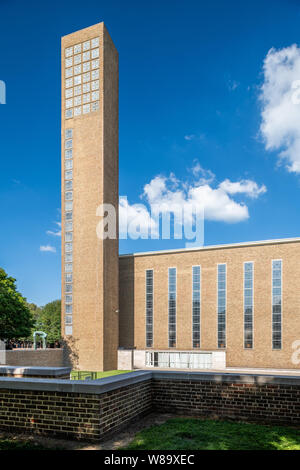 First Christian Church designed by Eliel Saarinen and dedicated in 1942 ...