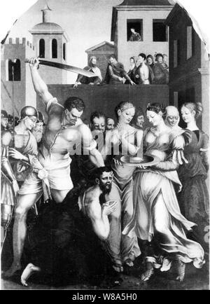 Degollación de Juan Bautista - Jerónimo Cósida Stock Photo - Alamy