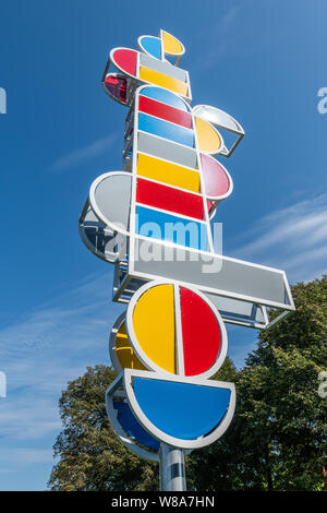 Signage on building reading "In God We Trust Stock Photo - Alamy