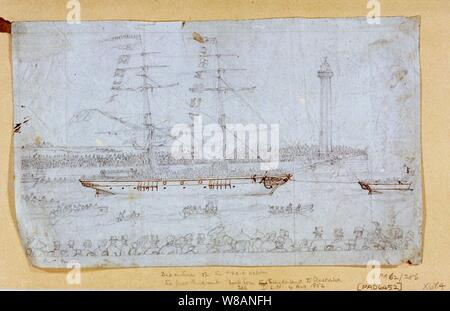 Departure of the Emigrant Ship 'Lizzie Webber', 1852 Stock Photo - Alamy