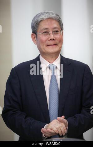 Fu Yuning, Chairman of China Resources (Holdings) Co., Ltd., attends a ...