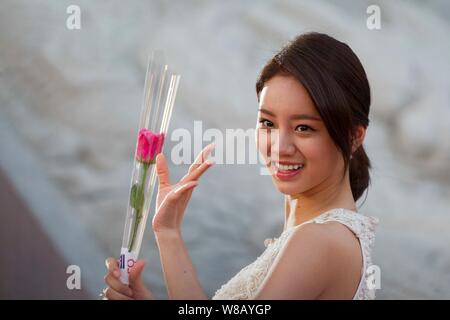 Lee Hye-ri, better known as simply Hyeri, of South Korean girl group ...
