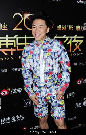 Chinese actor Huang Bo attends the Weibo Movie Awards Ceremony in ...