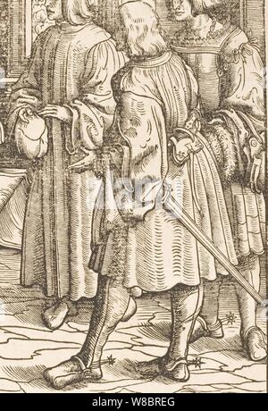 Der Weisskunig 23 Detail Knight Stock Photo - Alamy