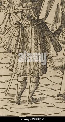 Der Weisskunig 92 Detail Knight Stock Photo - Alamy