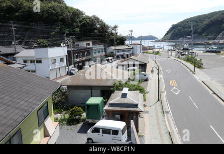 Hitakatsu Port, Tsushima, Nagasaki, Japan Stock Photo - Alamy
