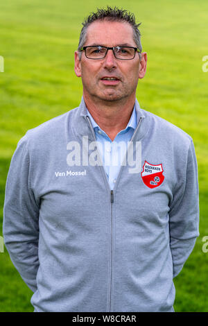 WERKENDAM, Netherlands. 30th July, 2019. football, Dutch tweede divisie ...