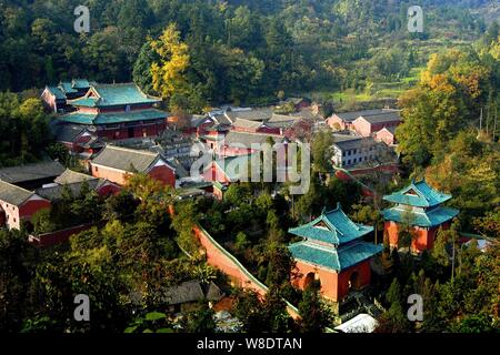 China, Hubei Province, Wudang Monastery Stock Photo - Alamy