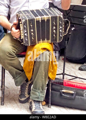 Bandoneon, Traditional tango Musical Instrument Stock Photo - Alamy