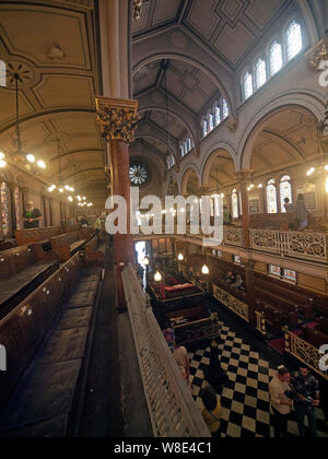 The interior of Middle Street Synagogue, Brighton Stock Photo - Alamy